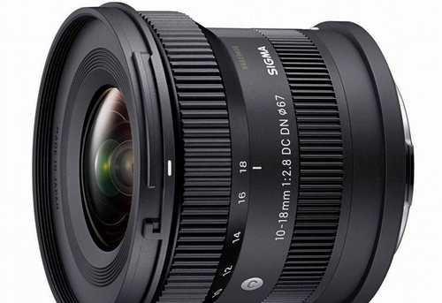 Sigma 10-18mm f/2.8 DC DN Cont Sony новый обмен