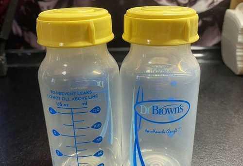 Бутылочки dr browns для хранения грудного молока