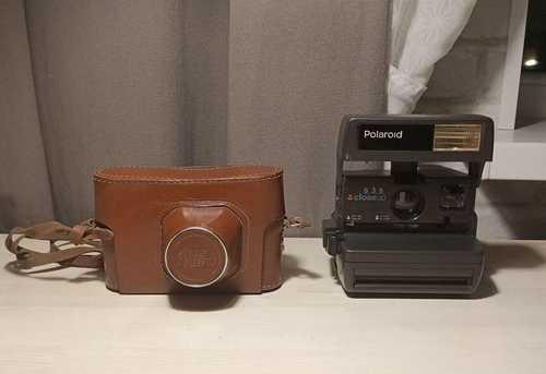 Фотоаппараты Polaroid и фэд 3
