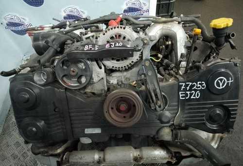 Двигатель Subaru EJ206 контрактный установка
