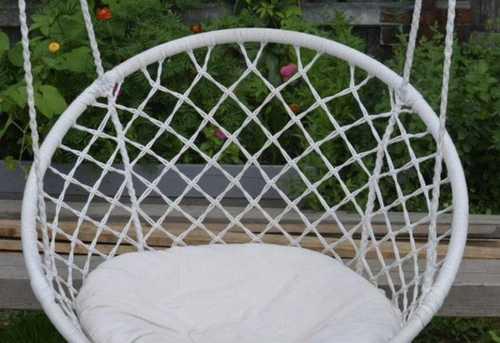 Новое кресло подвесное плетеное гамак для дачи