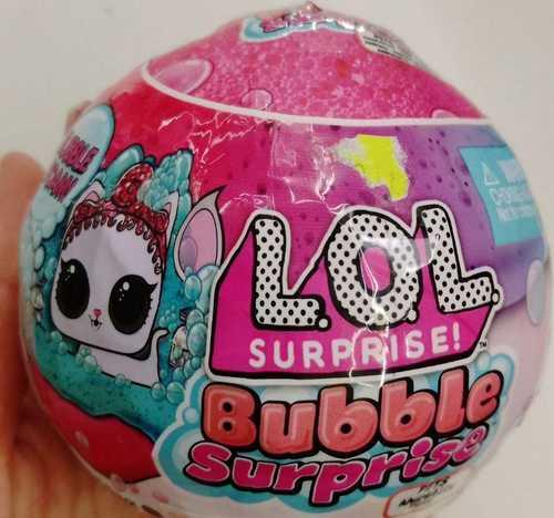 Кукла lol bubble surprise питомец