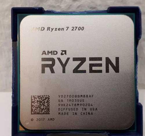 Процессор amd Ryzen 7 2700 am4