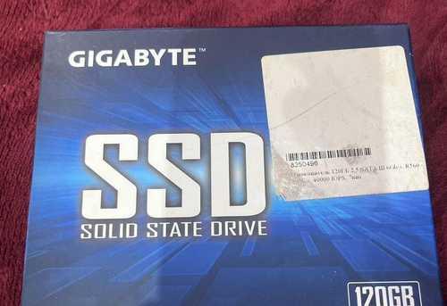 Новый ssd gigabyte 120gb