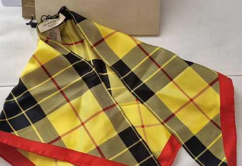 Шелковый платок burberry оригинал новый