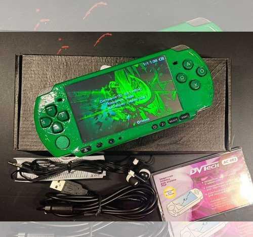 Sony Psp 3006 64gb Green mamba Base pack