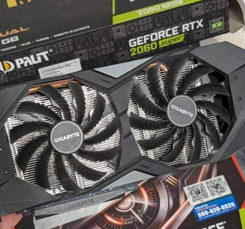 Видеокарта Gigabyte rtx2060super 8gb