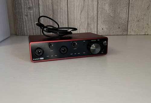 Focusrite scarlett 4i4 3rd gen звуковая карта