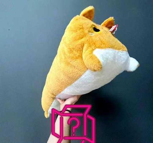 Игрушка мягкая "Кот квадрат" дакимакура