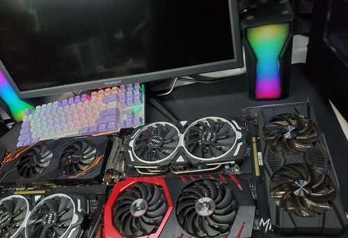 Видеокарта GTX1660ti/GTX1080/GTX1070/GTX1060