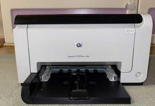 Принтер laserjet cp1025nw color