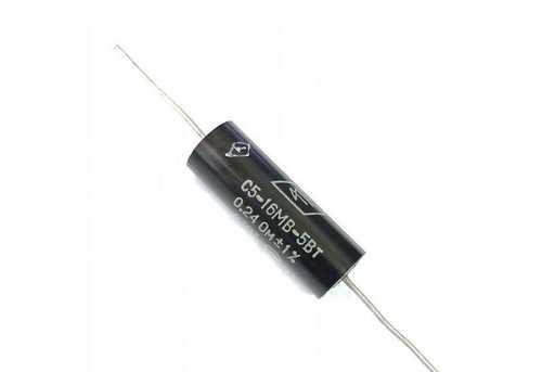 1 шт Резистор постоянный С5-16мв-5Вт 0.24 Ом 5 Вт