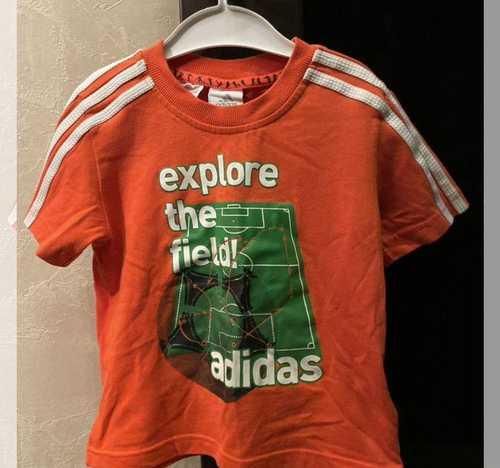 Футболка adidas оригинал детская 5-6 лет