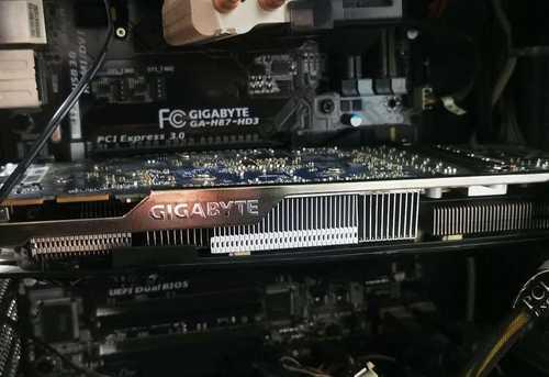 Видеокарта Gigabyte Radeon HD 7970 OC (R9 280x)