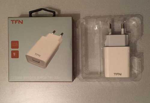 Сетевое зарядное устройство TFN USB 1A Белый