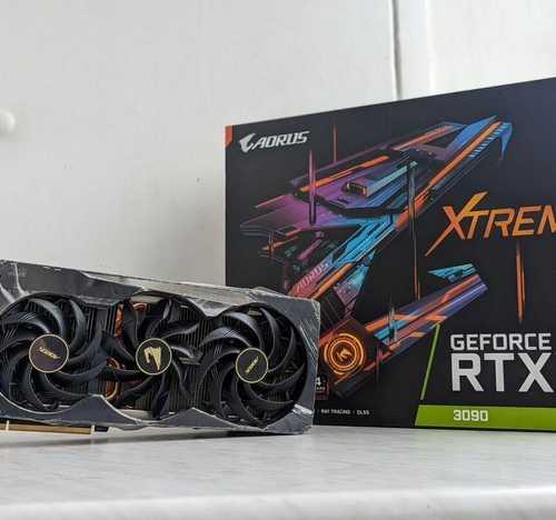 Видеокарта Gigabyte RTX 3090 24 GB на гарантии Aor