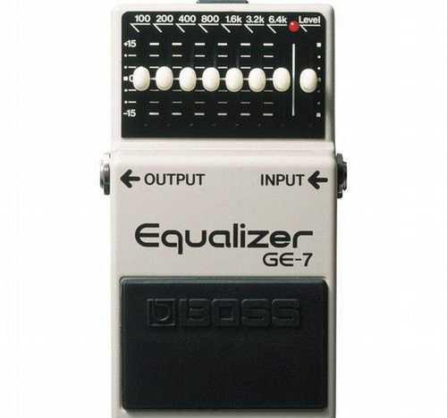 Boss GE-7 Graphic Equalizer Педаль (Новая)