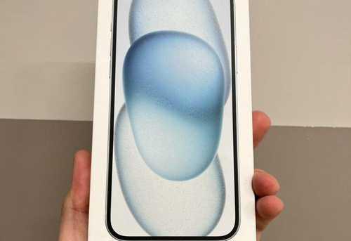 iPhone 15 plus 128гб физ сим голубой