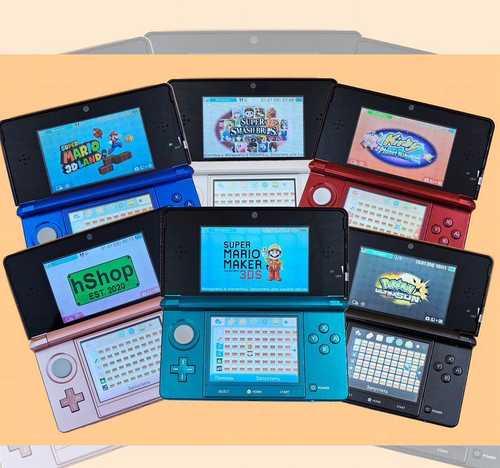 Nintendo 3DS с играми, в ассортименте