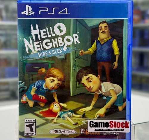 PS4 Hello Neighbor: Hide and Seek / Привет Сосед - Прятки Б/У cusa-13974 (Русские субтитры)