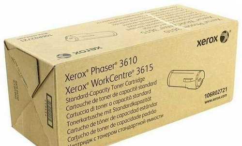 Картриджи Xerox 106R02721