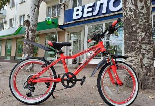 Велосипед 20д maxxpro slim 7 ск V-B рама AL