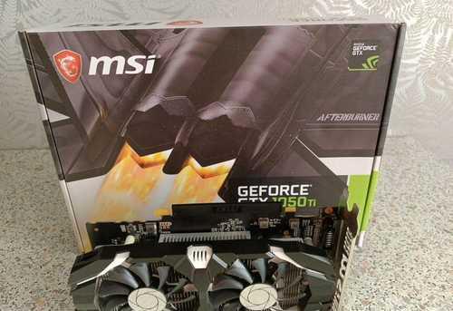 Видеокарта gtx 1050 ti msi