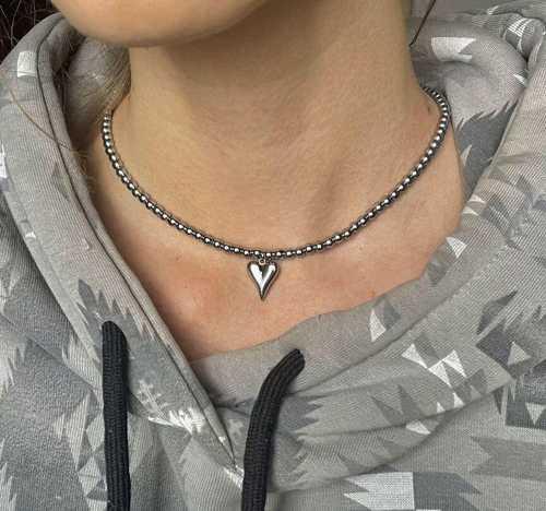Ожерелье из гематита
