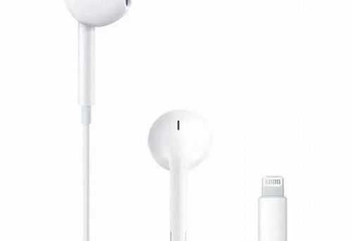 Наушники Apple EarPods A1748, Lightning, вкладыши