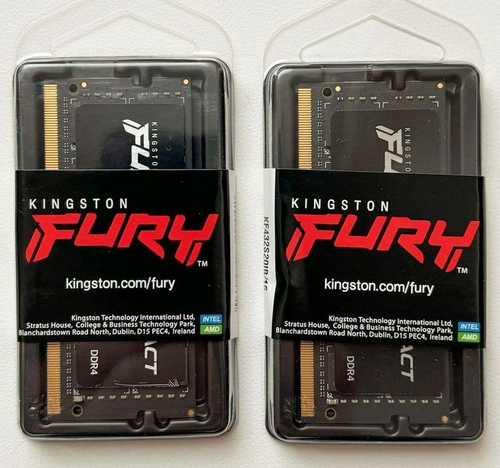 Kingston Fury 16gb DDR4 3200MHz so-dimm