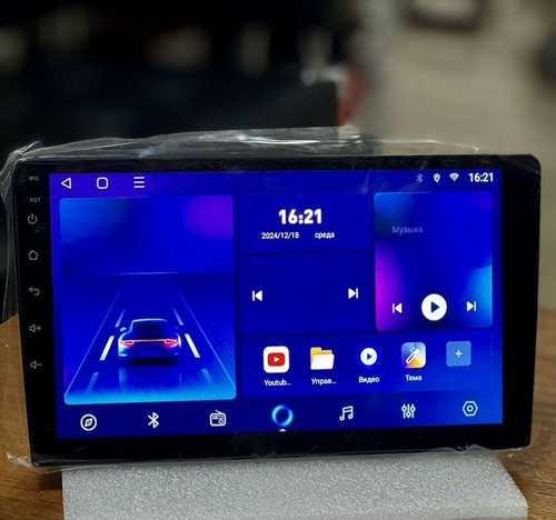 Android магнитола 6/128GB 9" дюймов 2DIN CarPlay