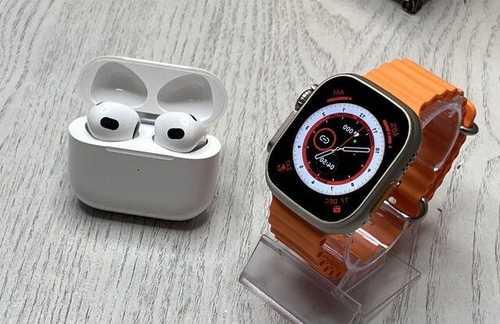 2 в 1 Airpods 3 / Apple Watch Ultra 49mm