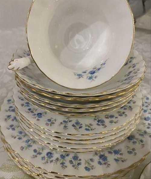 Royal Albert тарелки чашки Англия
