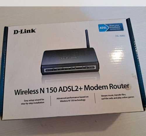 Роутер Wireless N 150 Adsl2  Modem Router