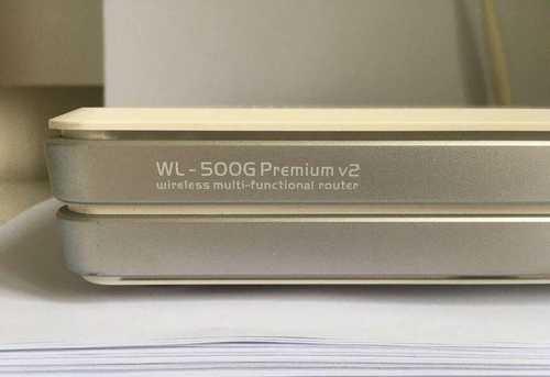 Роутер asus WL-500G Premium v2
