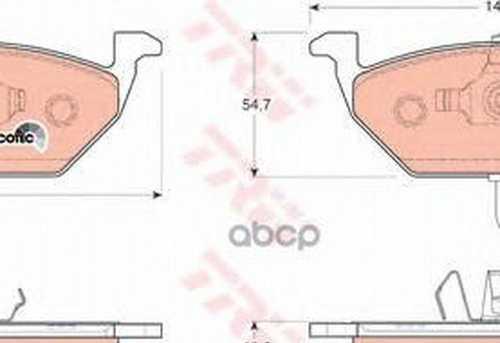 Колодки передние skoda octavia (1U, 1Z ), VW G