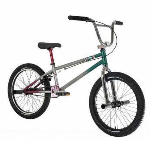 Велосипед BMX fury chrome рама 20,5