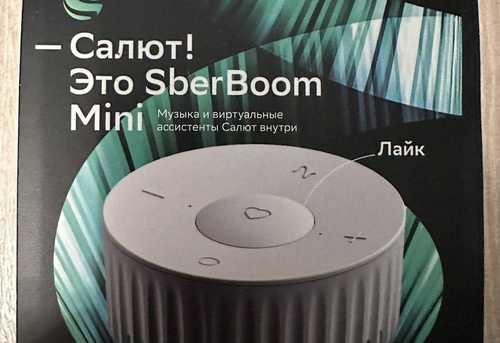 Умная колонка sber sberboom mini туманный белый