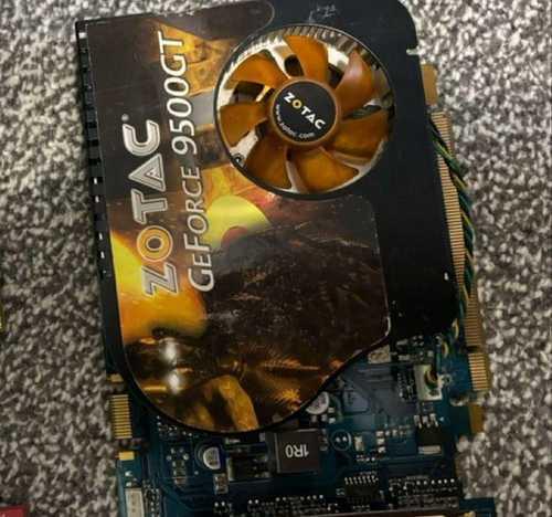 Видеокарта zotac 9500gt