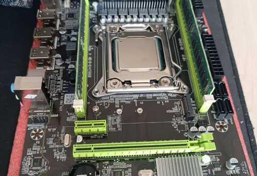 Материнская плата Xeon 2660 v2/16Gb 10/20