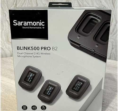 Saramonic blink 500 pro петличный микрофон