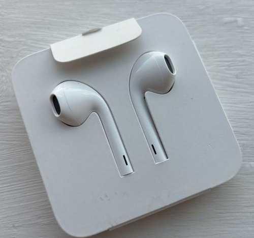 Наушники apple earpods lightning новые