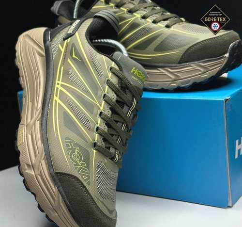 Кроссовки зимние hoka ONE ONE Mafate Speed 2 khaki