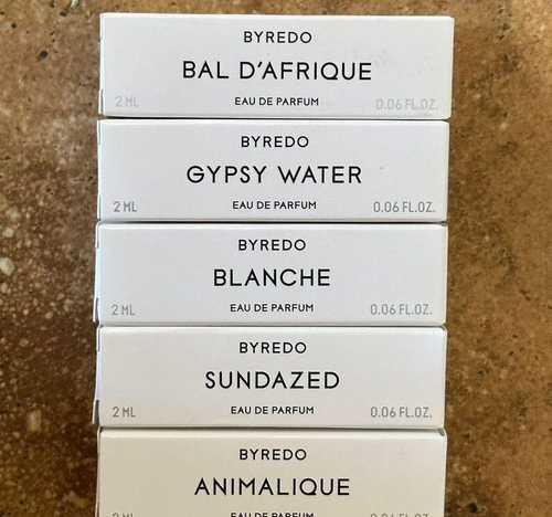 Byredo набор пробников