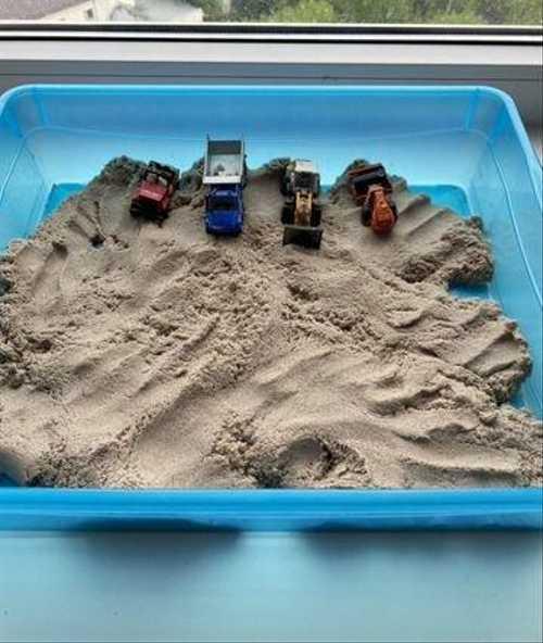 Кинетический песок Kinetic Sand 1,5 кг