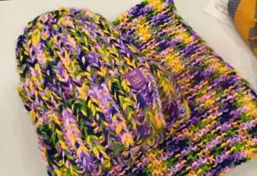 Комплект шапка и снуд