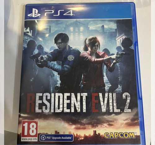 Игра для playstation ps4 Resident Evil 2