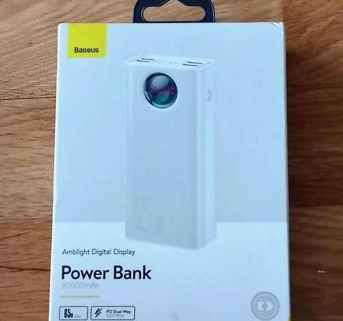 Power bank baseus 65w 30000 mah