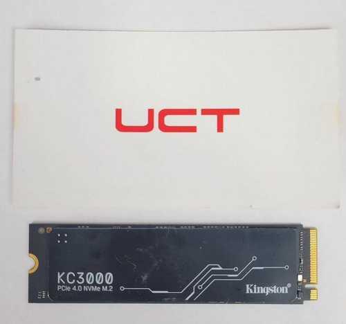 Накопитель SSD M.2 kingston KC3000 SKC3000S 1 Тб #