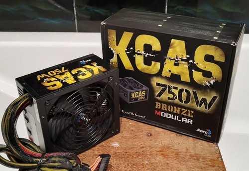 Блок питания Aerocool kcas-750M 750W 80+ Bronze